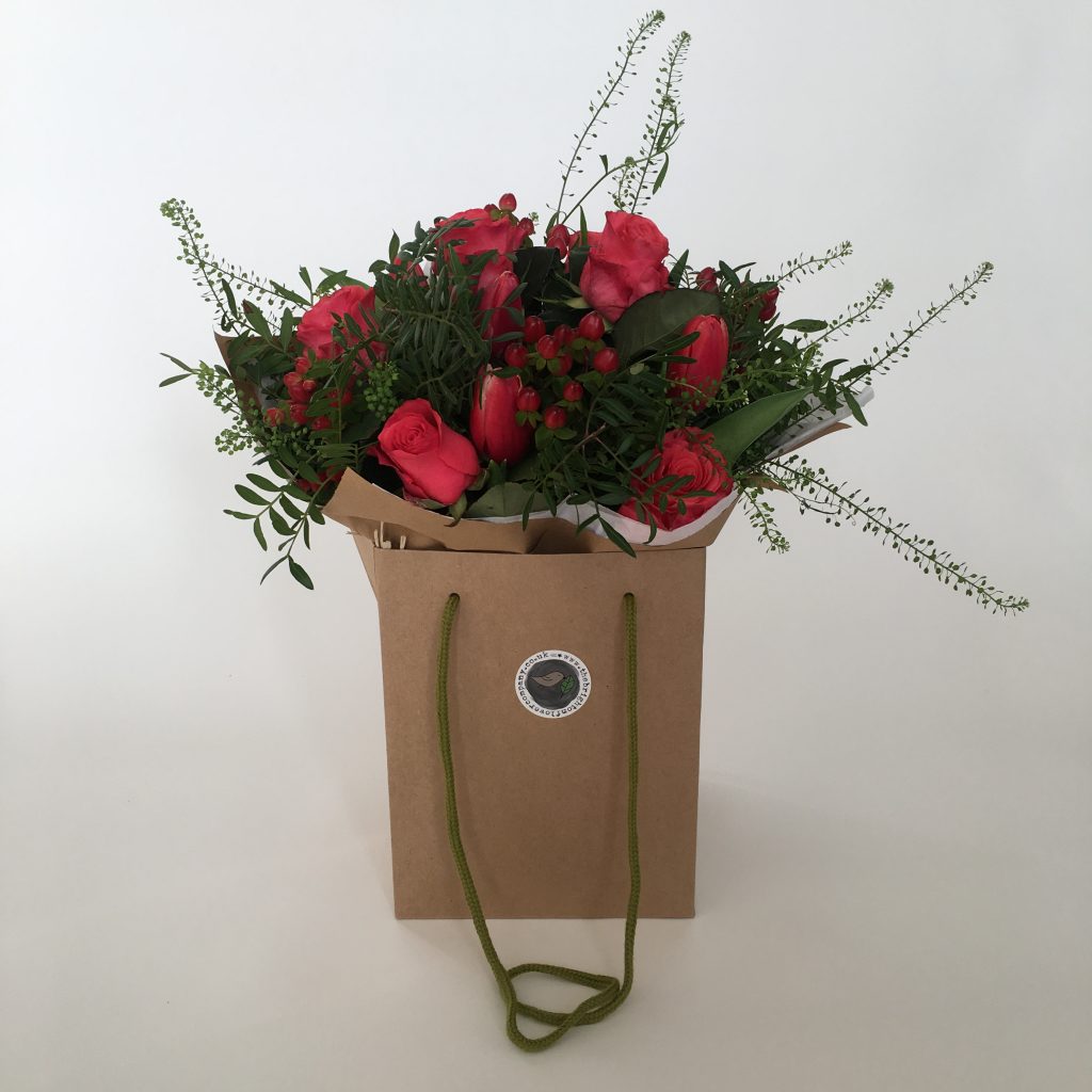 The Rouge Bouquet | Vibrant Red Flowers | Brighton Flower Co
